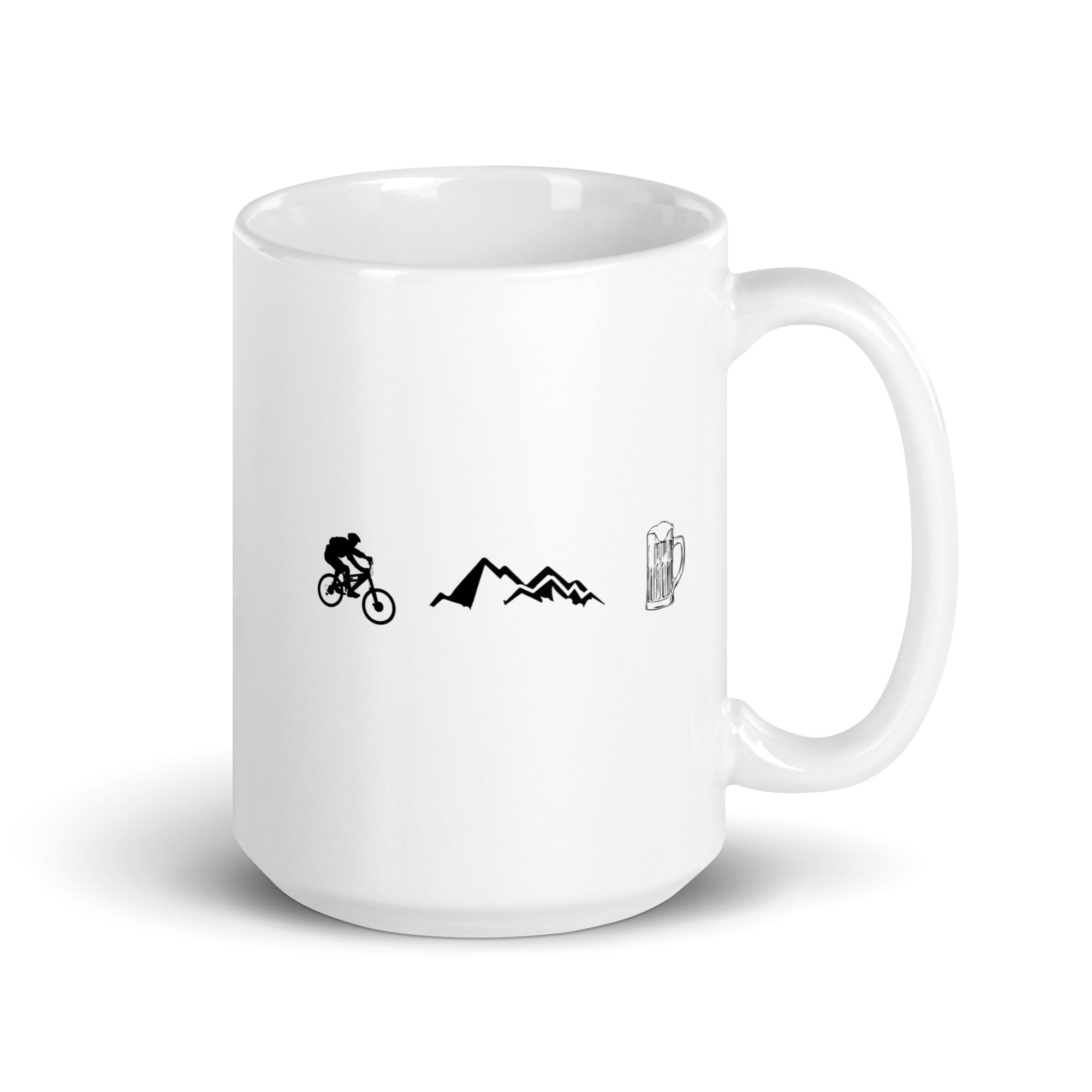 Radfahren, Berge Und Bier - Tasse | Bestellen – BERGLUST